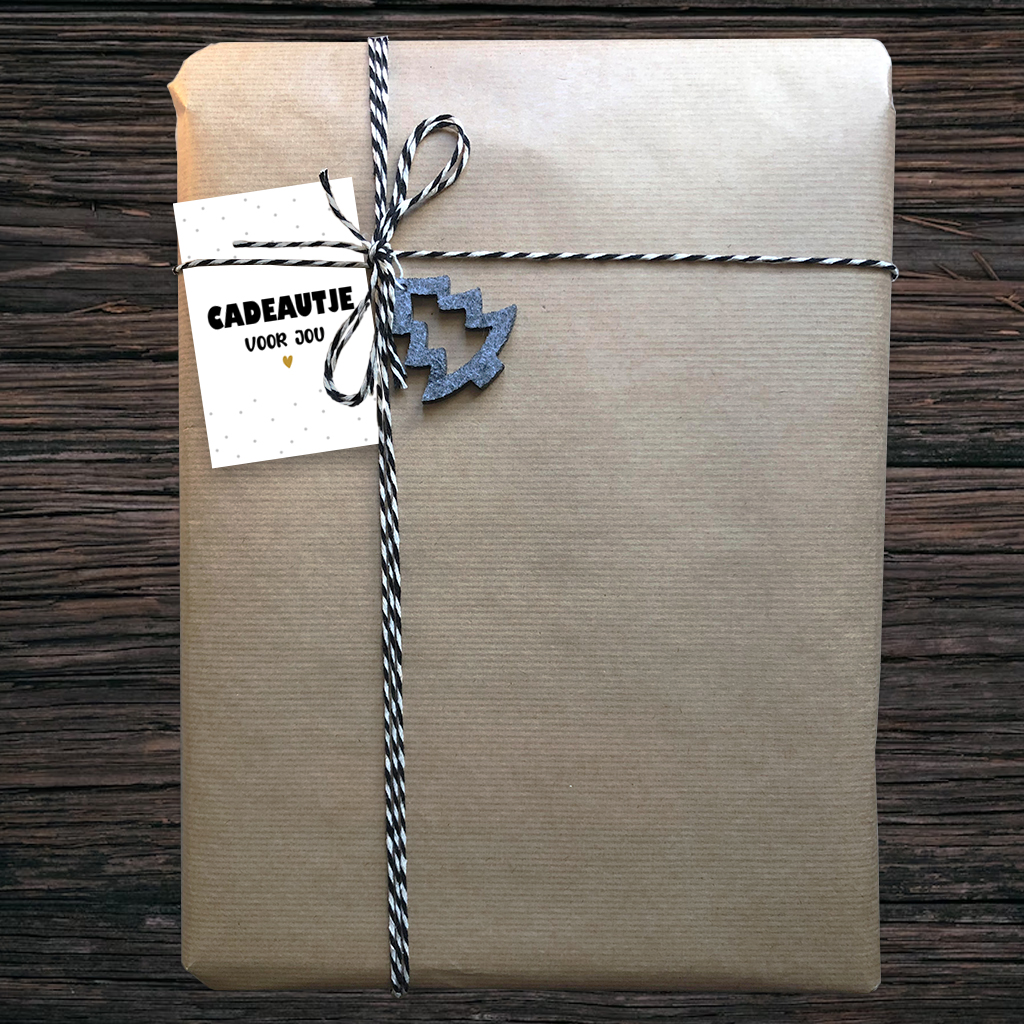 Mini kaartjes - Cadeau labels - Printable - Little green planet