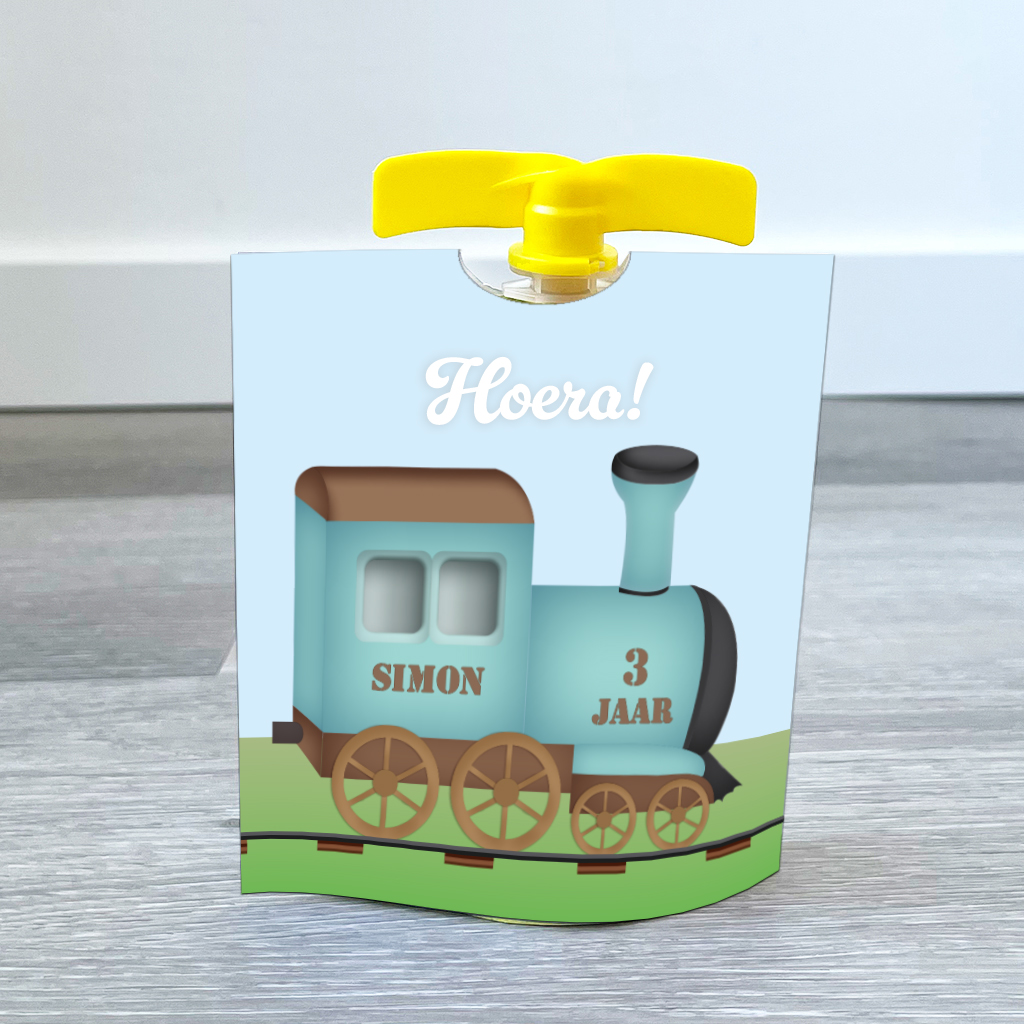 Knijpfruit wikkel race auto thema - Printable - Little green planet