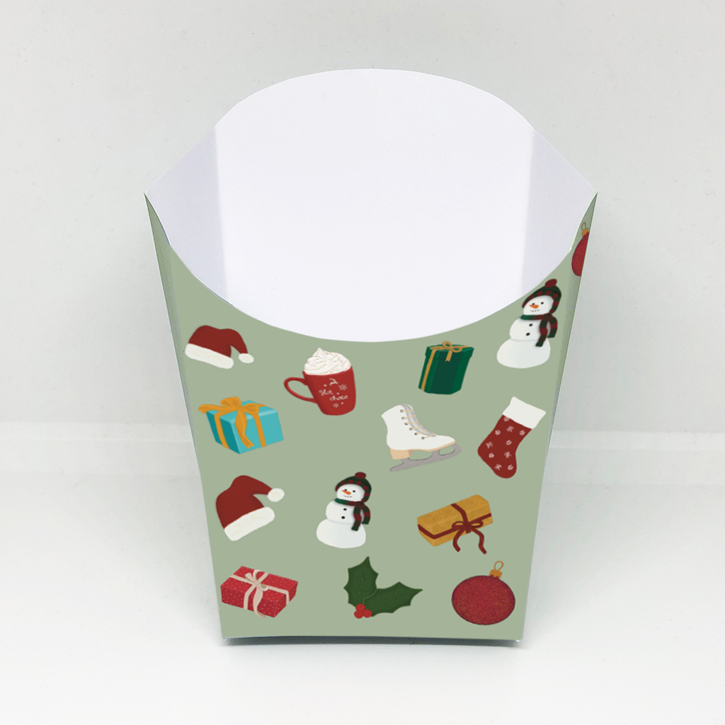 Traktatie bakje – Bosdieren – Printable - Little green planet